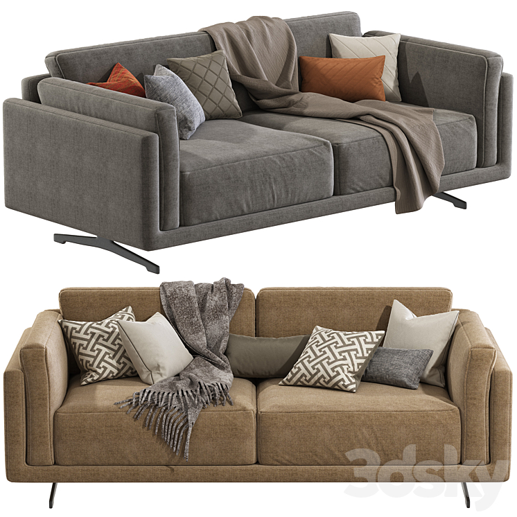 Modern Sofa Cesar - Sofa - 3D model
