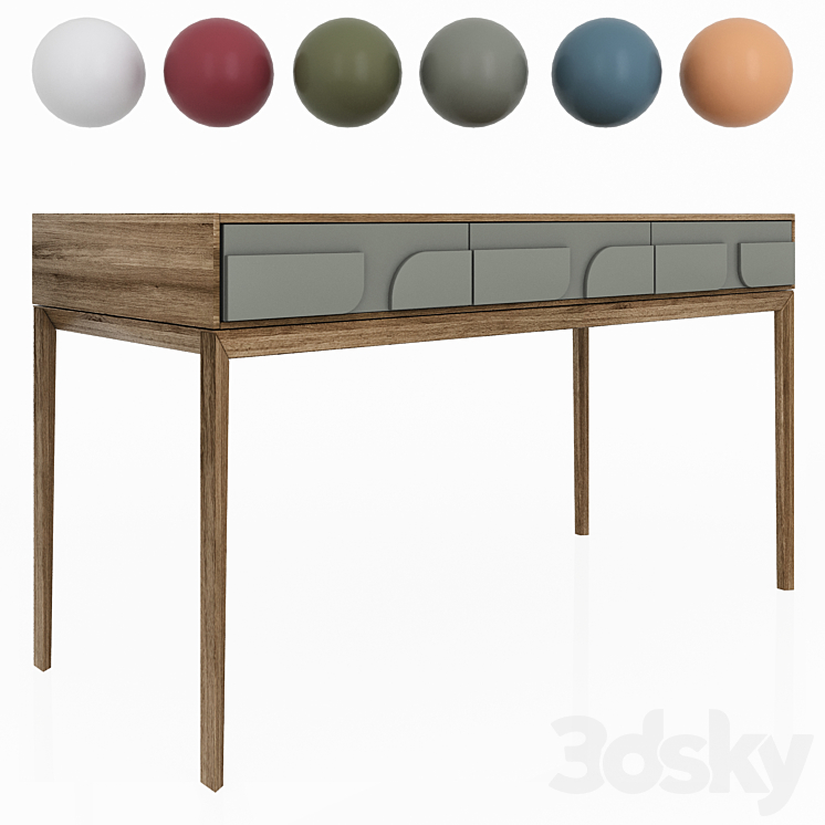 Table Principle Ellipse - Table - 3D model