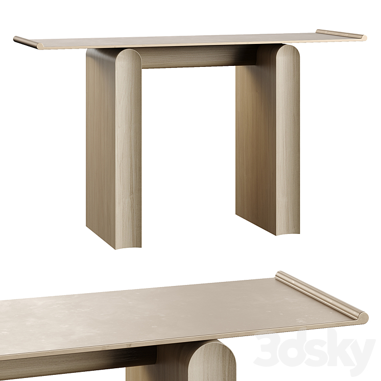 District Eight D8 Tonkin Console Table - Console - 3D model