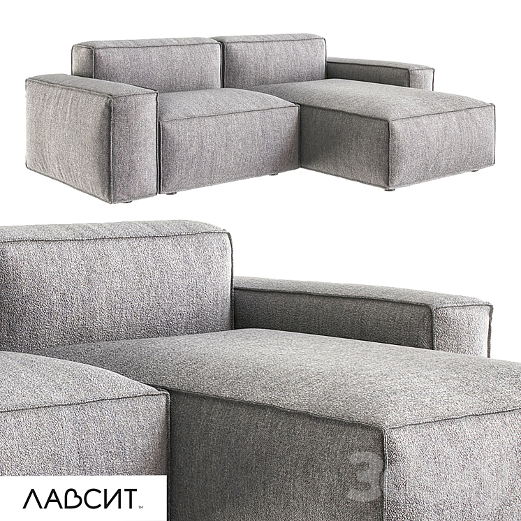 OM Corner sofa Davis - Sofa - 3D model