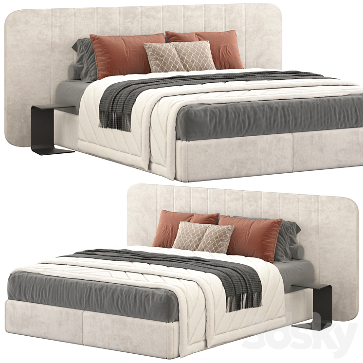 Rh Modena Vertical Bed - Bed - 3D model