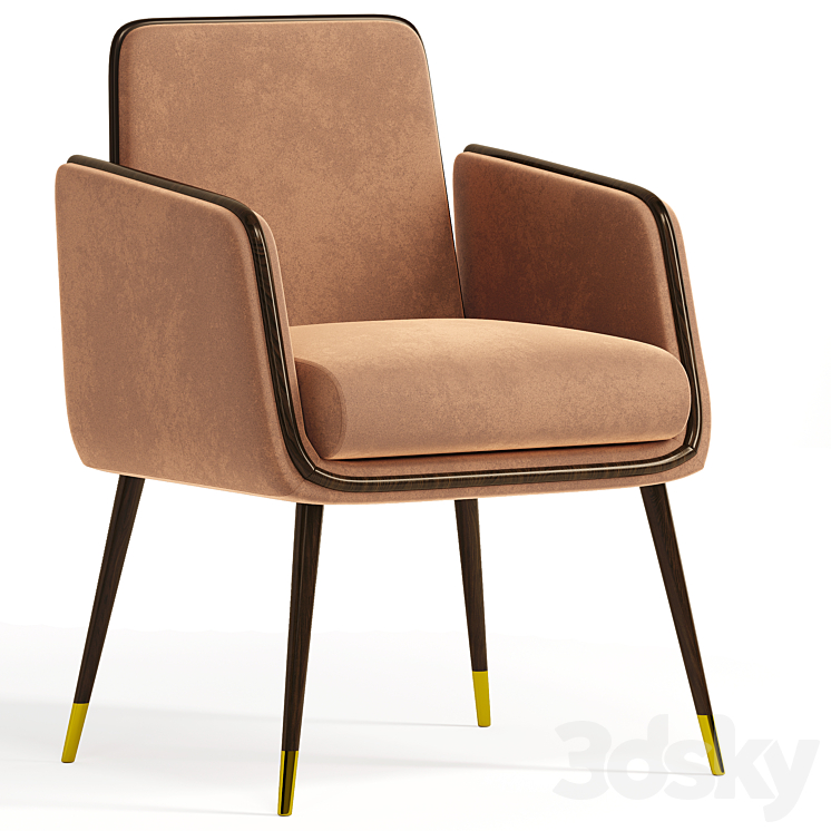 Stanley dining chair - Chair - 3D model