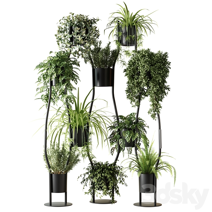 Screen with plants PARA VERT, Screen, Room divider into working areas ...
