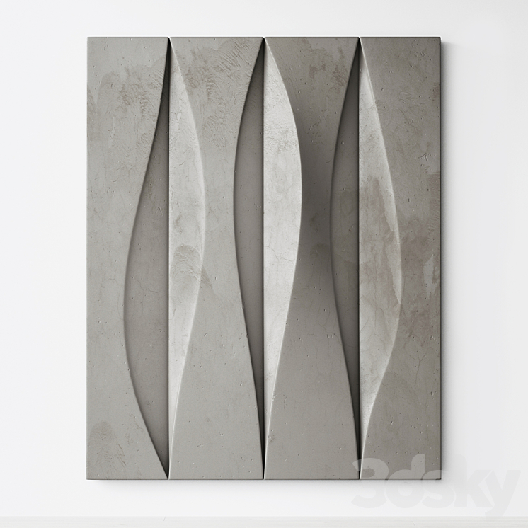 Abstract composition. Relief. Plateau. 43 - Other decorative objects ...
