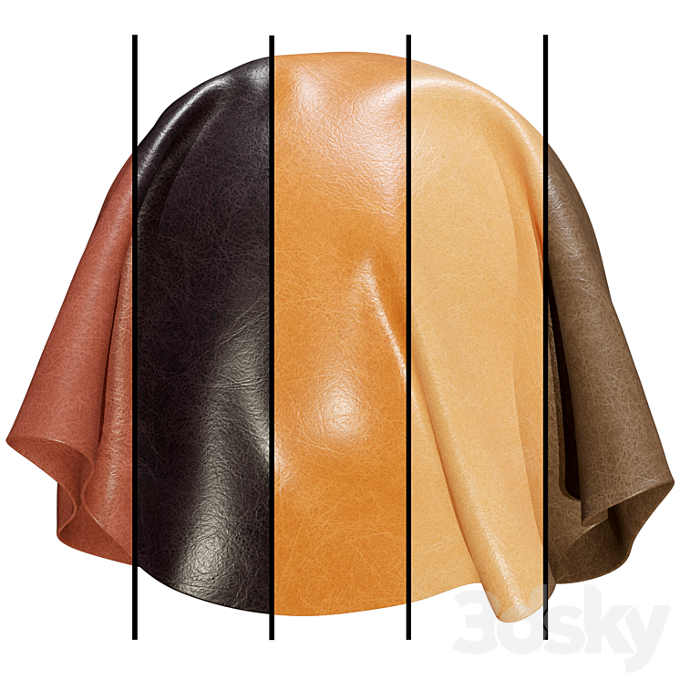 Fine Touch Leather - Leather - 3D model