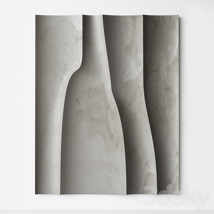 Abstract composition. Relief. Plateau. 49 - Other decorative objects ...