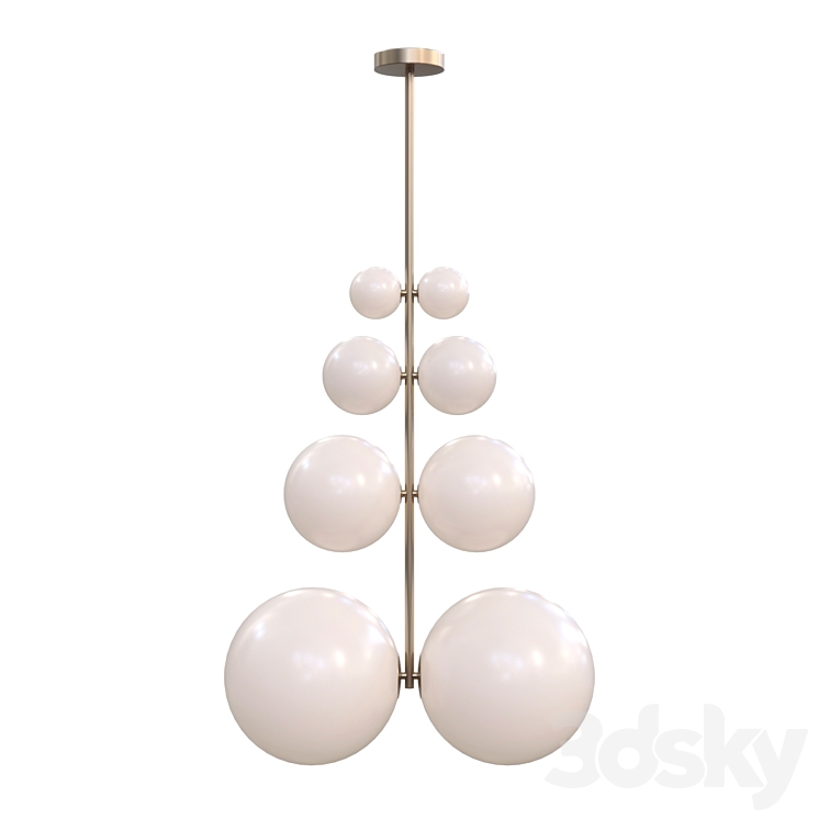 Atelier Areti - Perspective ceiling light - Pendant light - 3D model