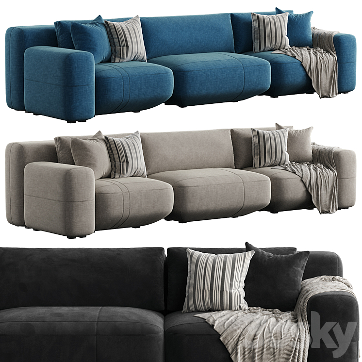 JOY Sofa set 1 - Sofa - 3D model