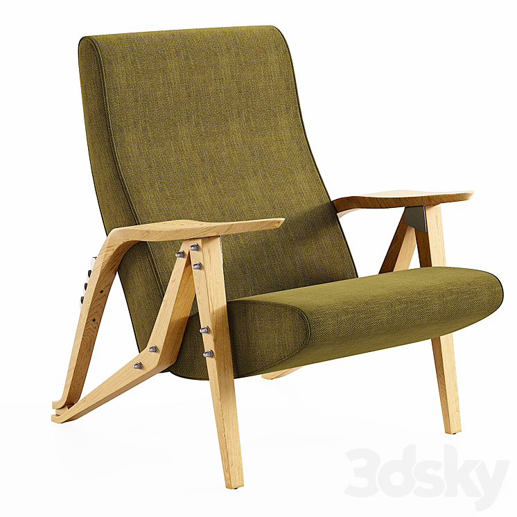 GILDA CM 888 armchair - Arm chair - 3D model