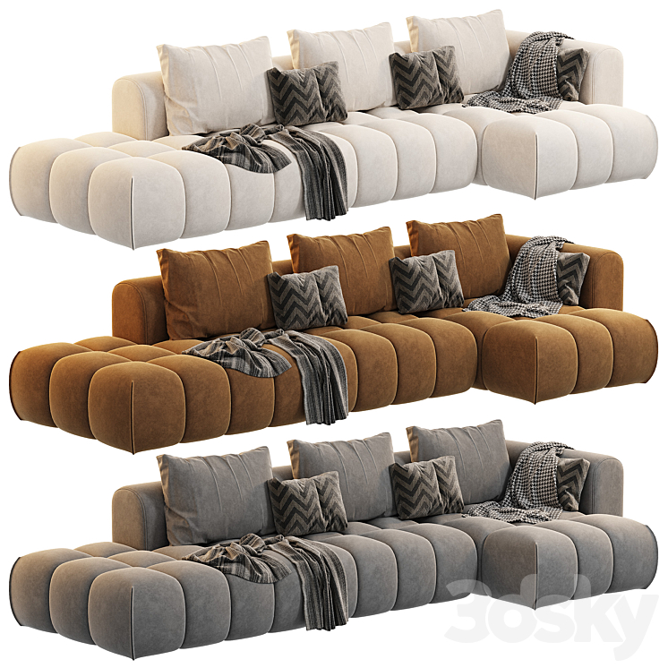 SHAMARA SOFA - Sofa - 3D model