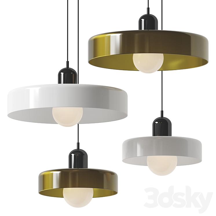 Disc Orb Pendant - In Common With - Pendant light - 3D model