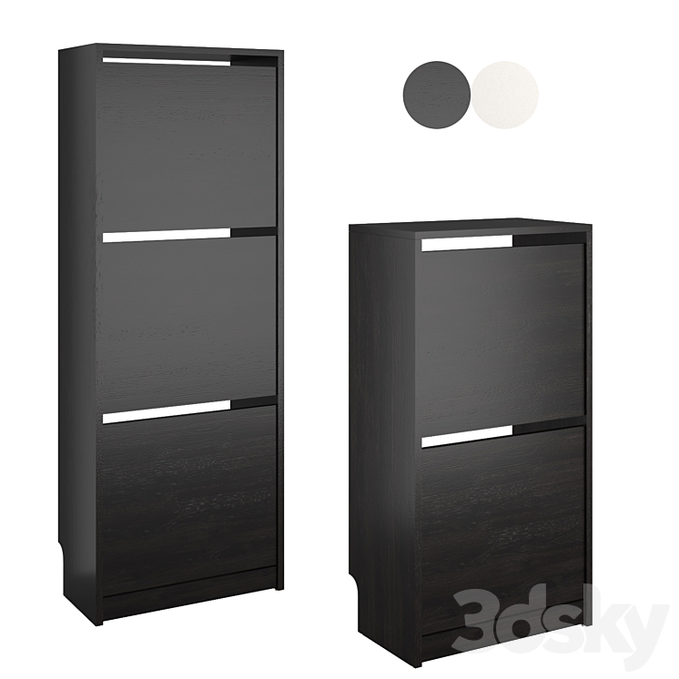 BISSA Cabinet for shoes - Sideboard & Chest of drawer - 3D model