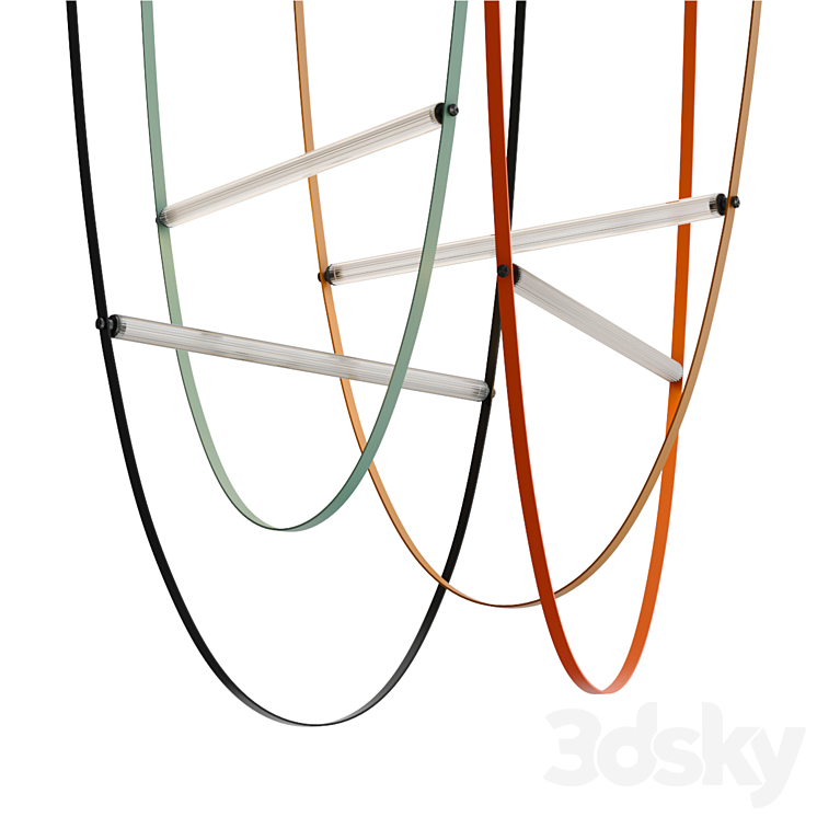 Flos WIRELINE - Pendant light - 3D model