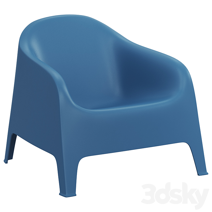 Ikea Skarpo armchair - Arm chair - 3D model