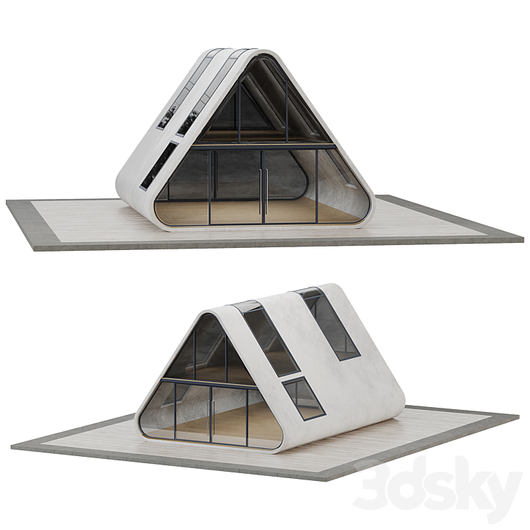 forest home - Building - 3D model