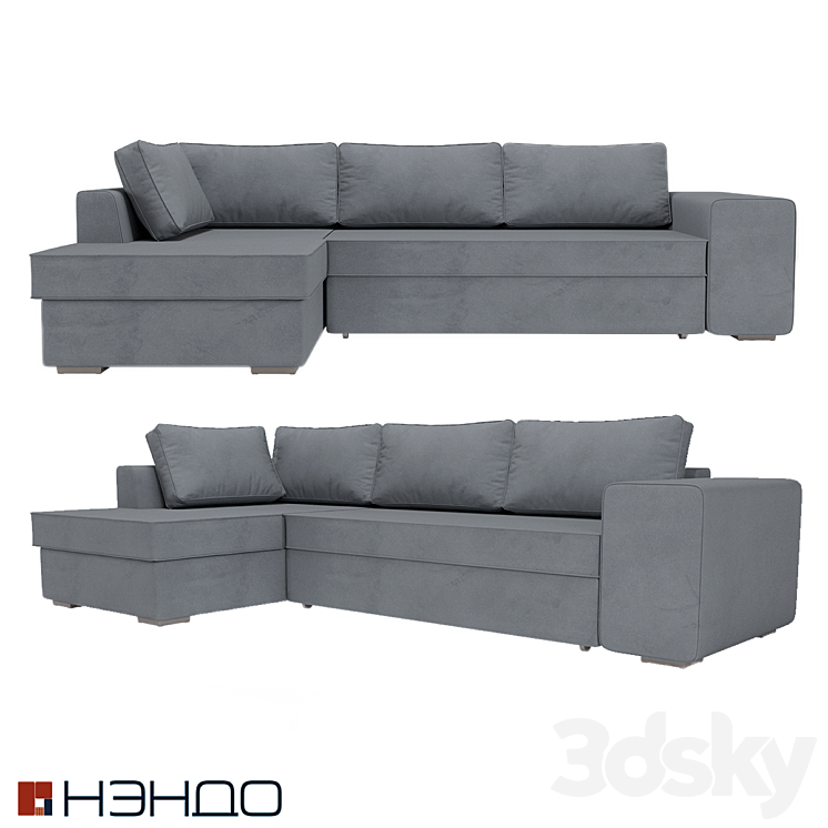 OM Sofa Omega NENDO - Sofa - 3D model