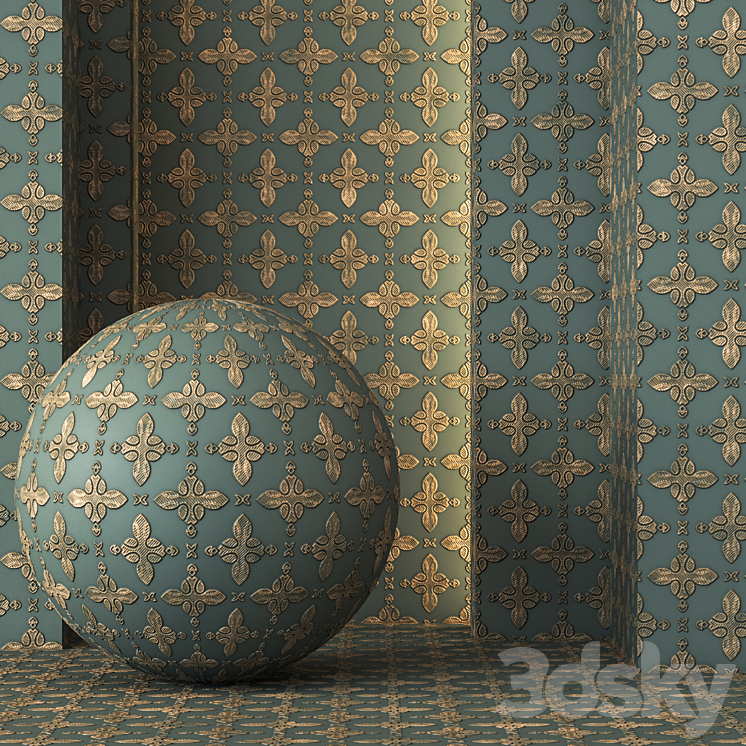Decorative Plaster Wallpaper Texture 4K - Seamless - 3 Color - Wall ...