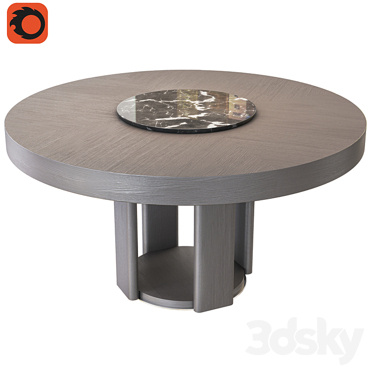 Table Riviera Aleal - Table - 3D model