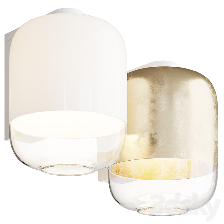 gong | wall lamp - Wall light - 3D model