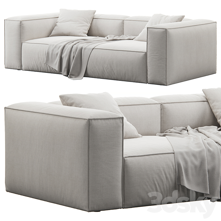 Bolia Modular 2 Seat Sofa by Cosima - Sofa - 3D model