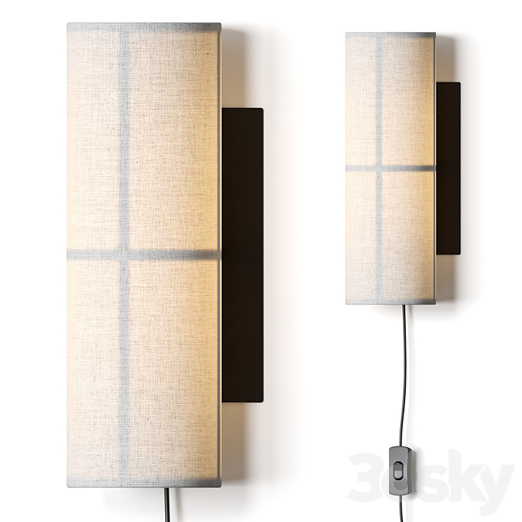 Menu Hashira Wall Lamp - Wall light - 3D model