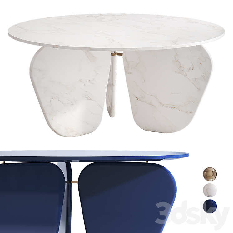 HERA Table by JORIS POGGIOLI - Table - 3D model