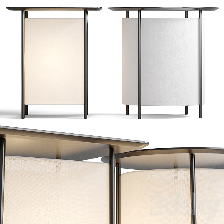 Andon - Table - 3D model