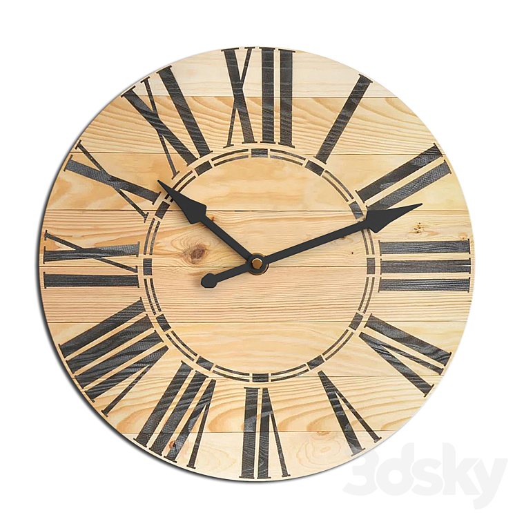 Hours 225 - Watches & Clocks - 3D model