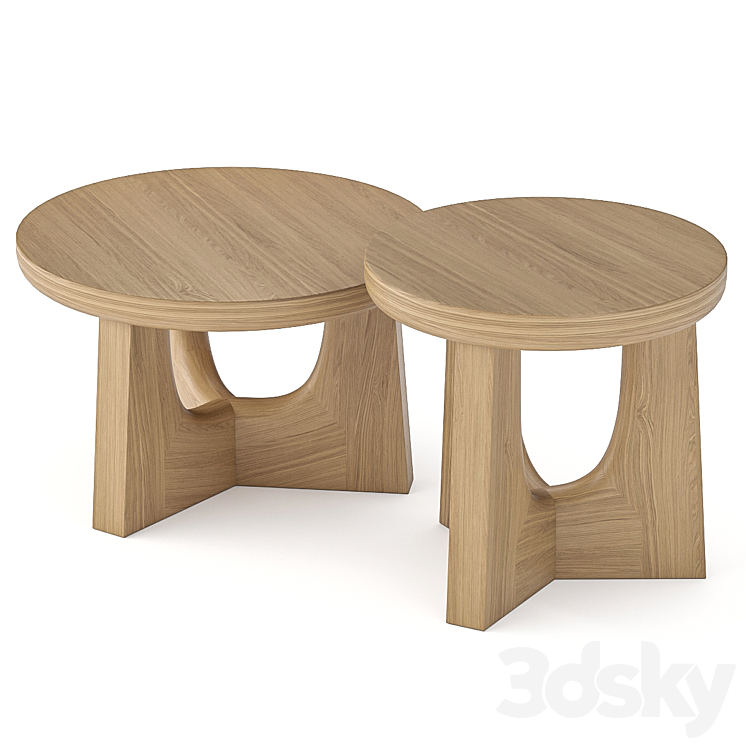 Nara Coffee Table - Table - 3D model