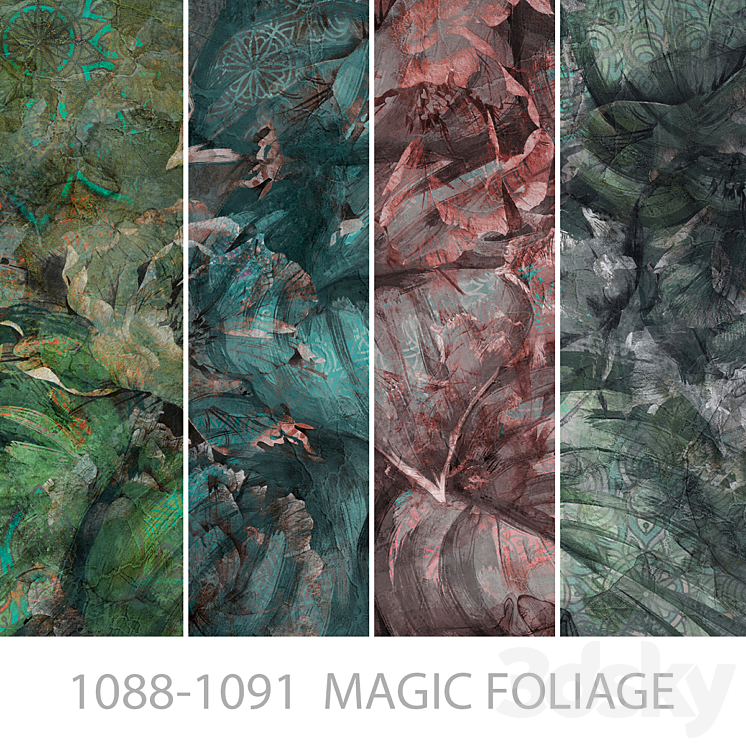 Wallpapers/Magic Foliage/Designer Wallpapers/Panels/Photomurals/Mural ...