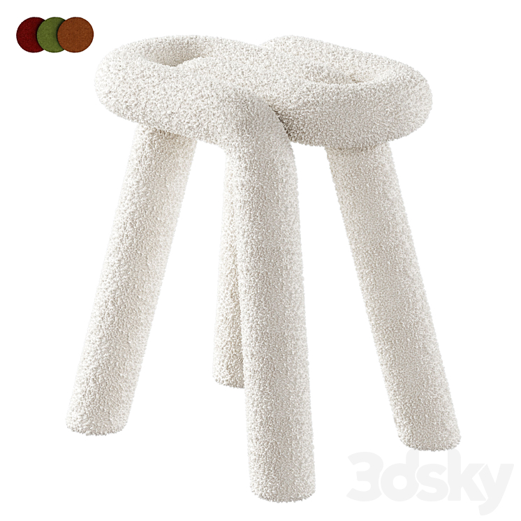 Tabouret Bold - Chair - 3D model