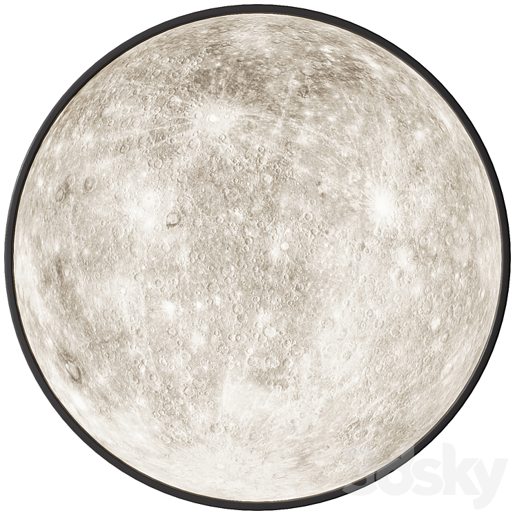Decorative Moon - Other decorative objects - 3D model