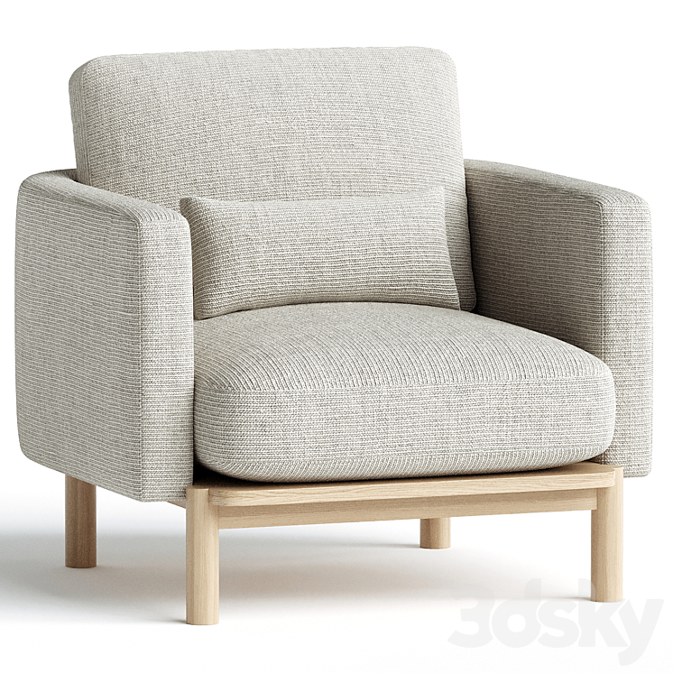 Margot Chair - Arm chair - 3D model