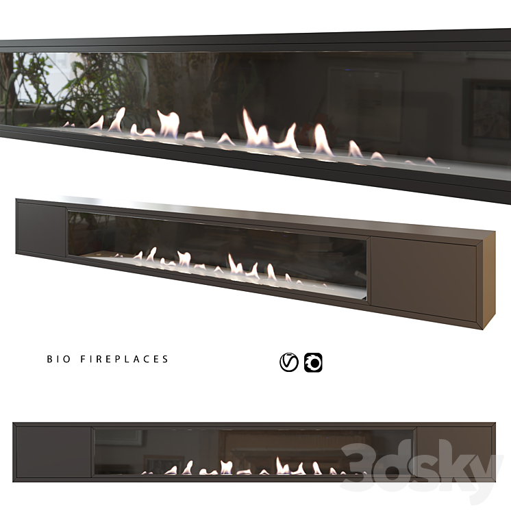 Biofireplaces | Bio fireplaces - Fireplace - 3D model