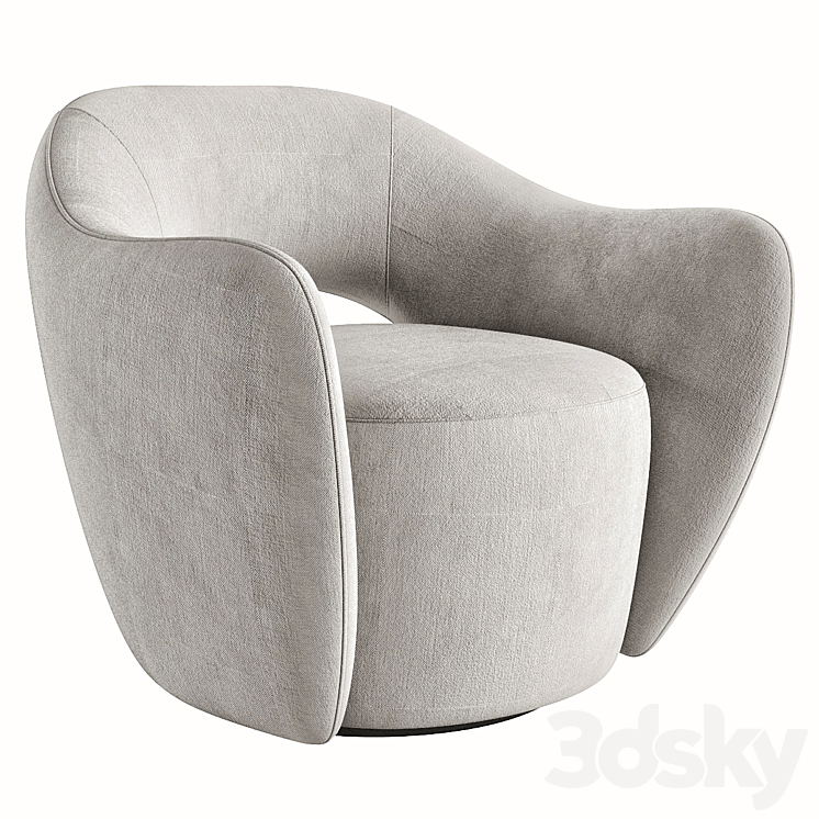 Vladimir Kagan Seating Wysiwyg Chair - Arm chair - 3D model