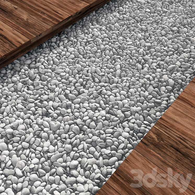 Pebble n22 - Environment elements - 3D model