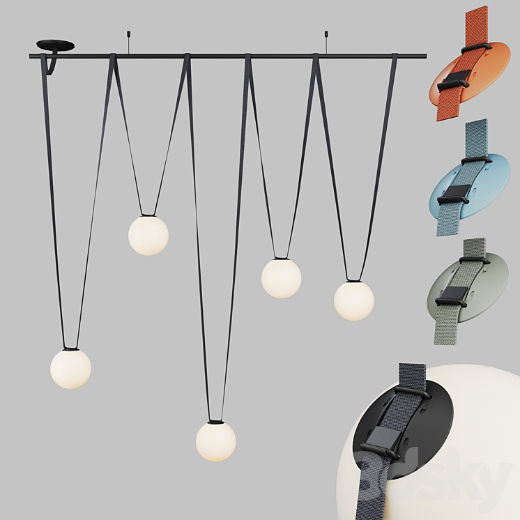 vibia-toolkit-plusminus03 | 4mat | - Pendant light - 3D model