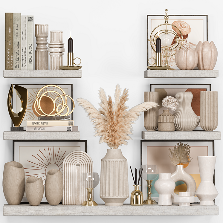 Decor Set 29 - Decorative set - 3D model