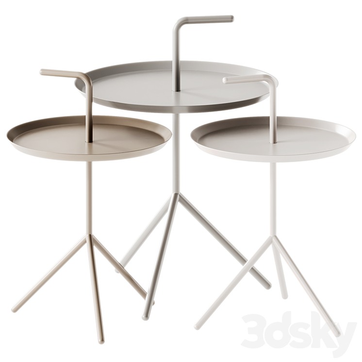 Hay DLM Side Tables - Table - 3D model