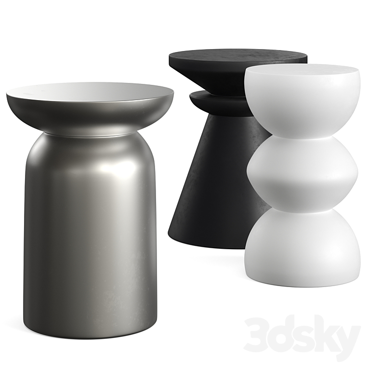 3 side table by Laredoute vol 2 - Table - 3D model