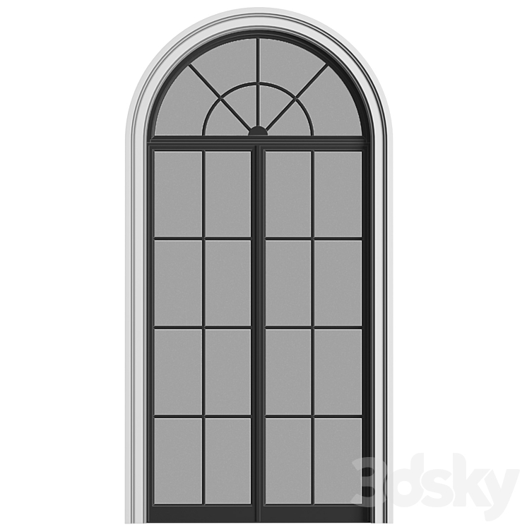 Arc Classical Window.Entrance to the house.Front Door.Arched Window ...