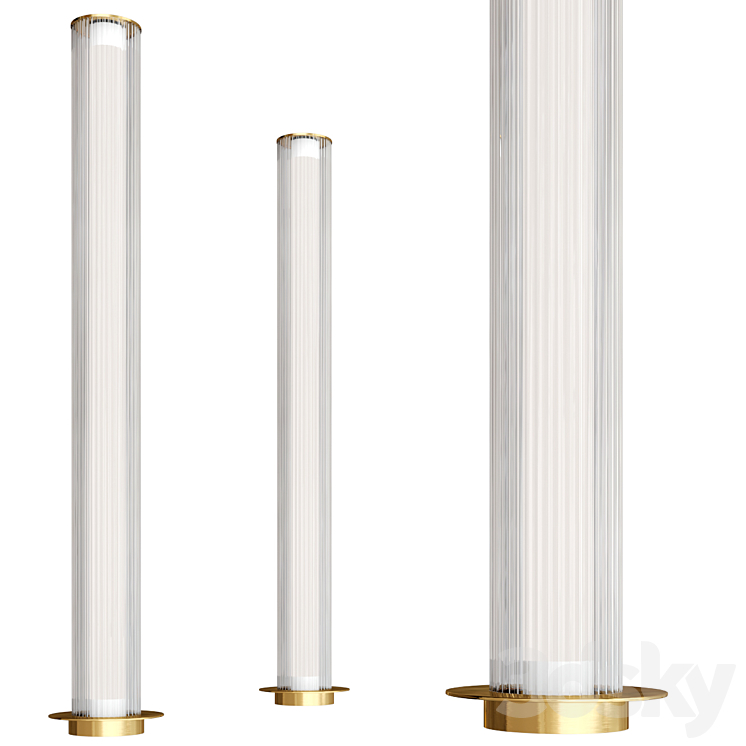 TOTEM I By Alma light - Floor lamp - 3D model