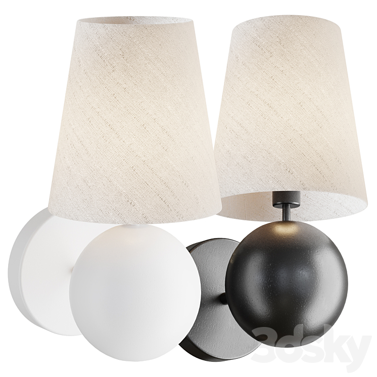 Workstead Bole Stage - Wall light - 3D model