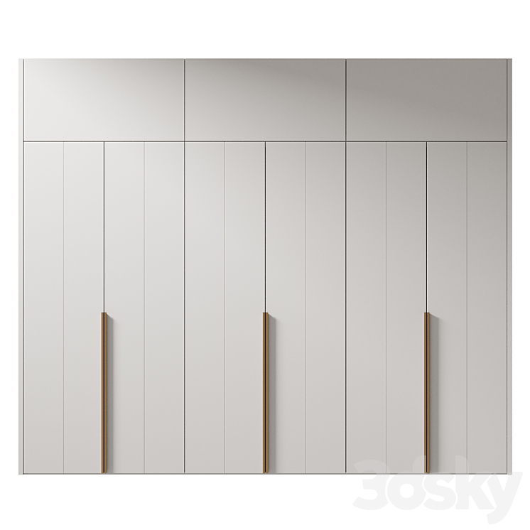 Wardrobe - 23 - Wardrobe & Display cabinets - 3D model