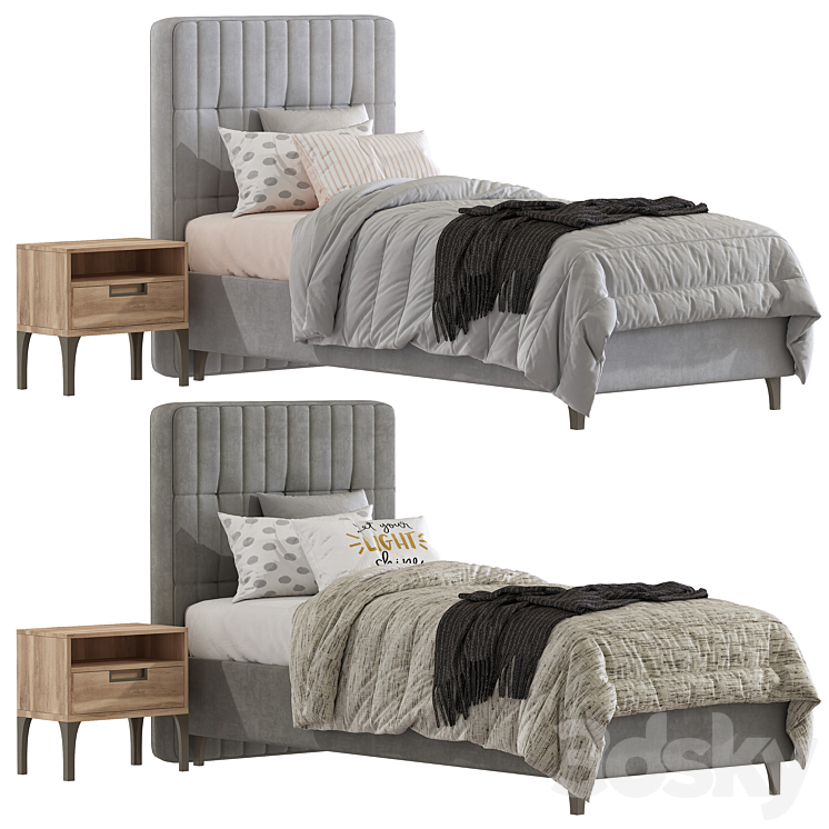 Bed Sona 366 - Bed - 3D model