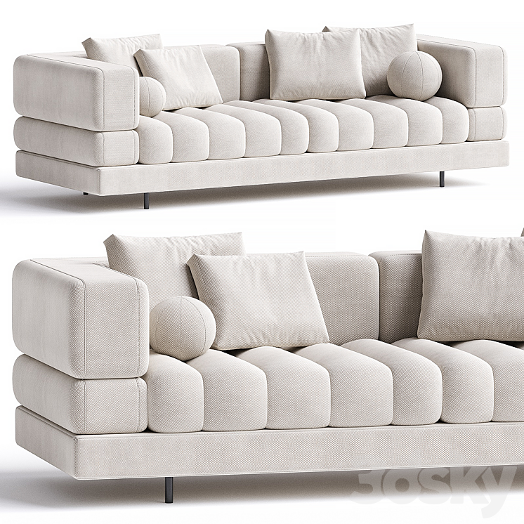 DOMUS | Sofa By Turri - Sofa - 3D model
