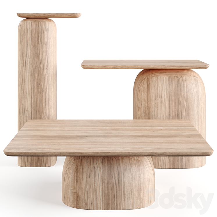 April coffee tables by NIKARI - Table - 3D model