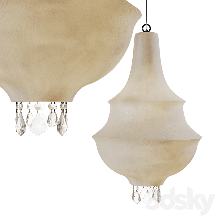 Lady D by Karman - Pendant light - 3D model