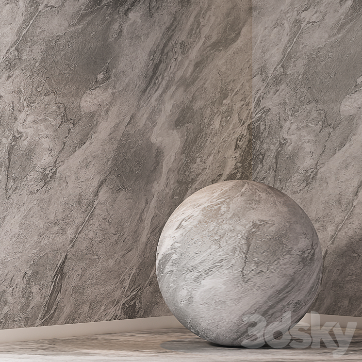 Decorative Stone 11 - Seamless 4K Texture - Stone - 3D model
