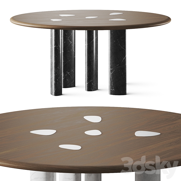 Porada Osmose Table - Table - 3D model